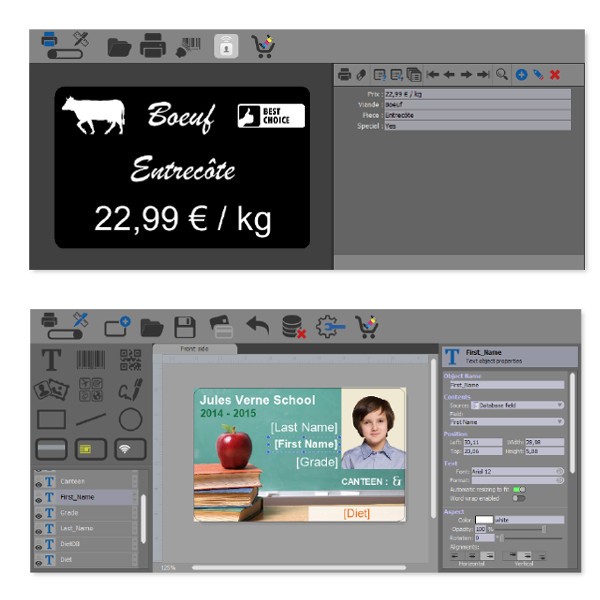 Logiciel badges eMedia Card Designer Expert Edition CS2