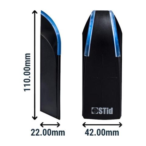 STid Architect® One Blue - Lecteur étroit 13,56 MHz DESFire® | EV2/3 1B ...