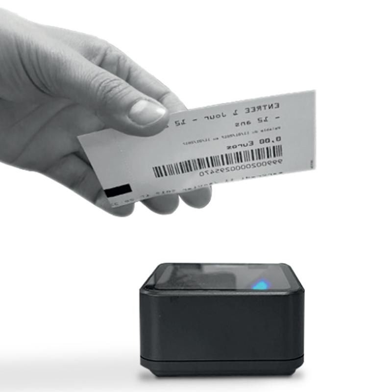 Lecteur BC450 omnidirectionnel 1D/2D OXHOO | Compact