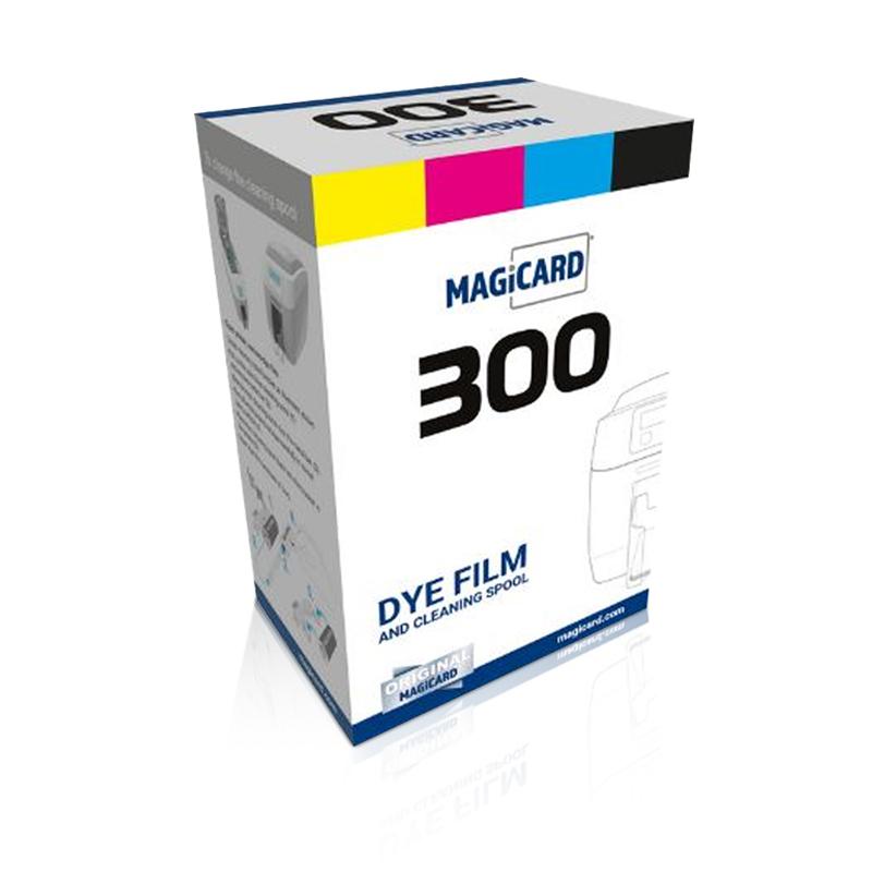 Ruban couleur 250 faces YMCKOK | Imprimante cartes Magicard 300, E+