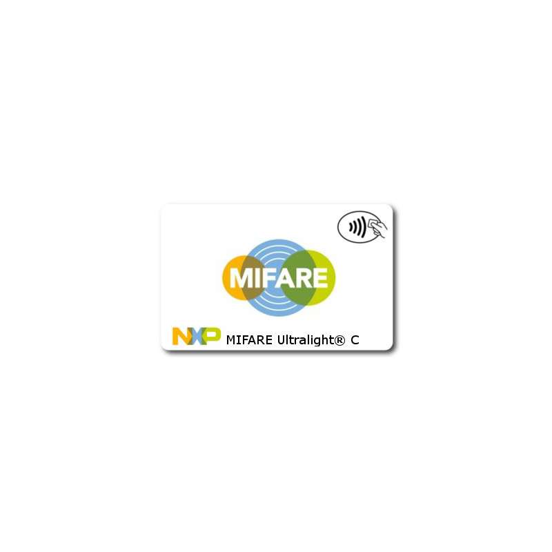 Cartes Blanches MIFARE Ultralight C NXP - 13.56 MHz