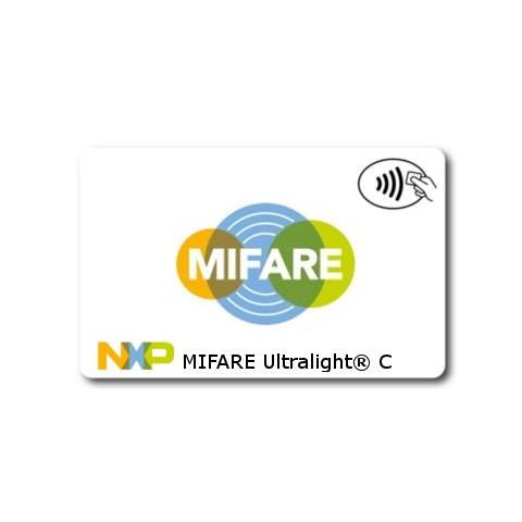 Cartes Blanches MIFARE Ultralight C NXP - 13.56 MHz