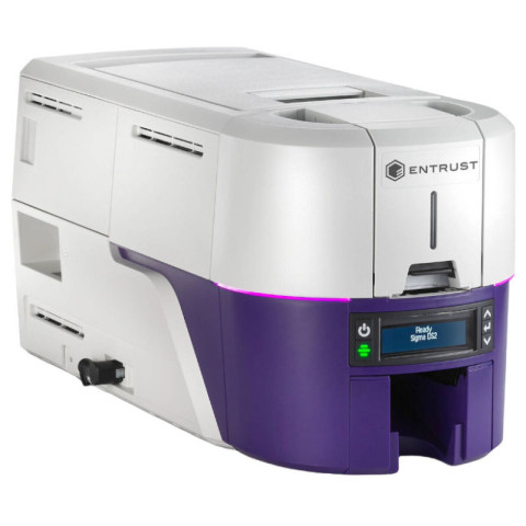 Imprimante badges et cartes Datacard Entrust SIGMA DS2 simple face