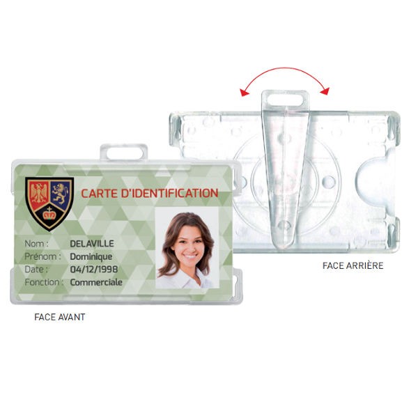 IDP67R | Le Porte-Badge multi-position horizontale & verticale